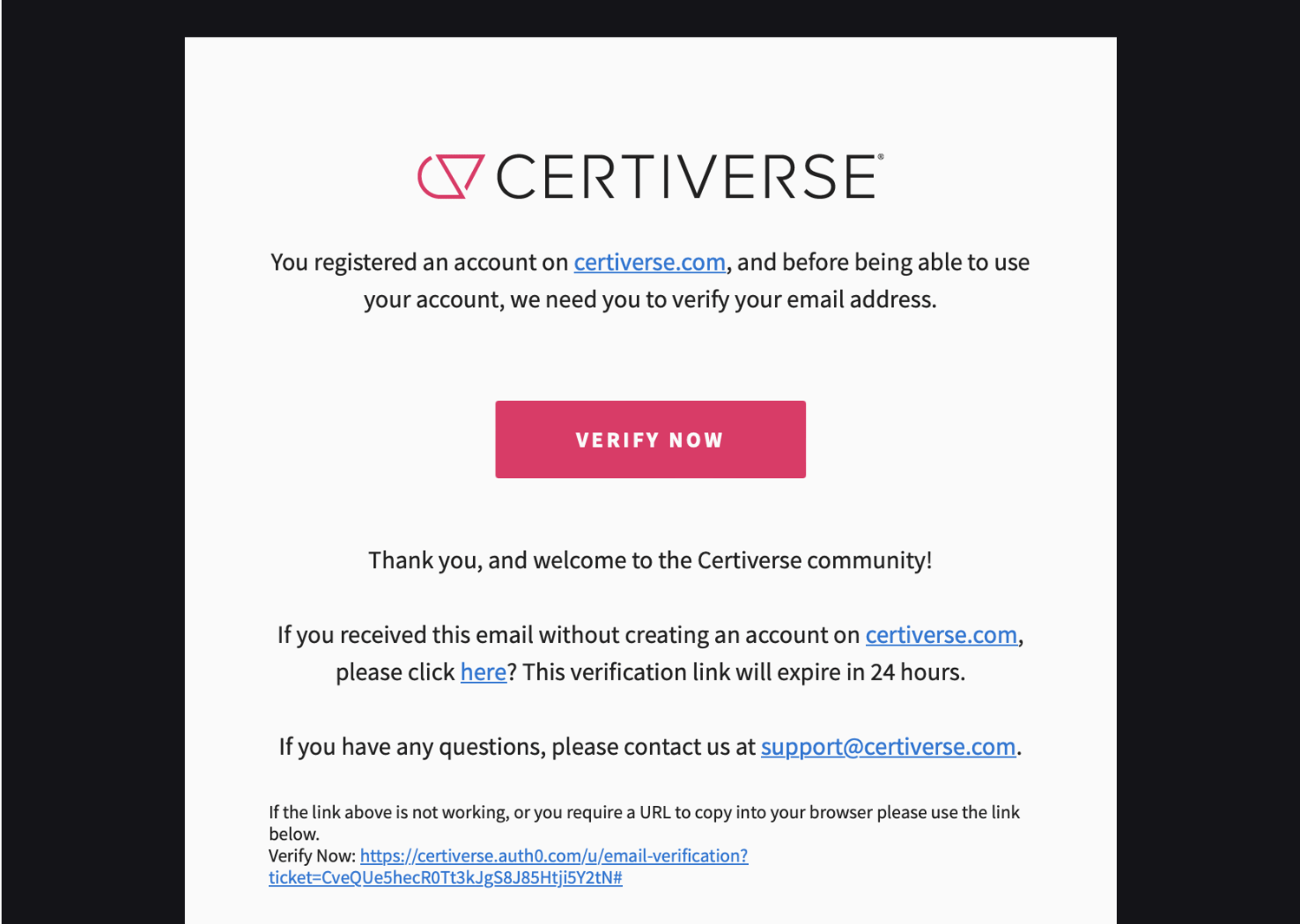 Sign Up/Log In to Certiverse